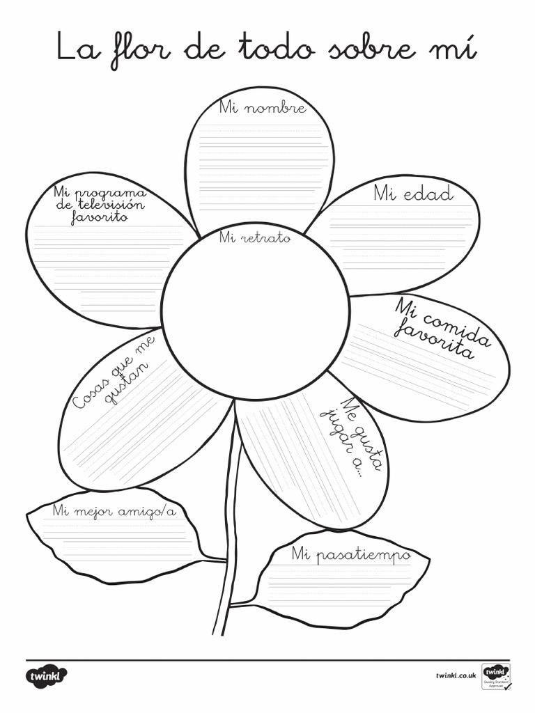 ES T T 253238 Pauta de Escribir Flor de Todo Sobre Mi - Ver - 5 | PDF