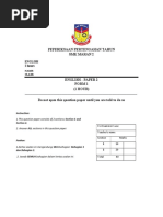 Form 1 English Exam Paper Overview | PDF