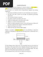 Cake Filtration Process Overview | PDF | Filtration | Chemical Engineering