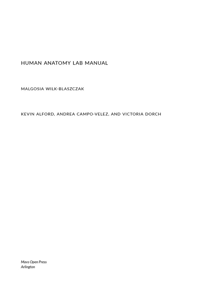 Human Anatomy Lab Manual 1535056949 | PDF | Spinal Cord | Vertebral Column