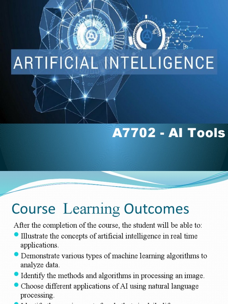 UNIT-1 Introduction To AI - Final | PDF | Artificial Intelligence ...