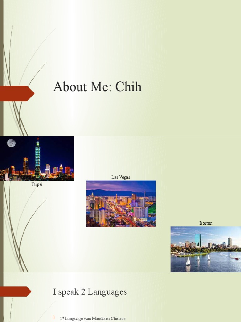 Presentation About Myself | PDF