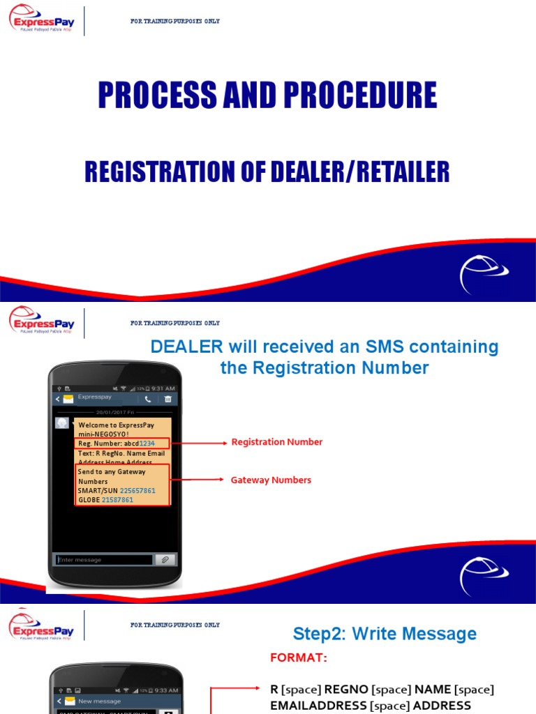 How To Register The Pre Reg Account of Dealer and Retailer | PDF