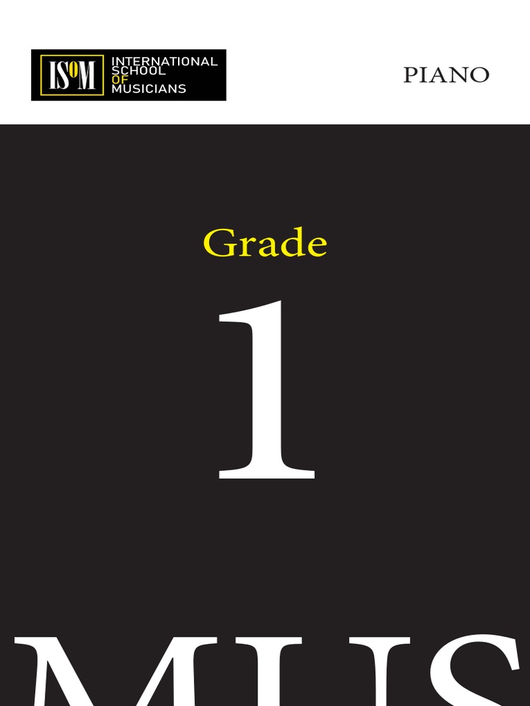 Piano GRADE 1 BOOK ISOM | PDF | Tempo | Elements Of Music