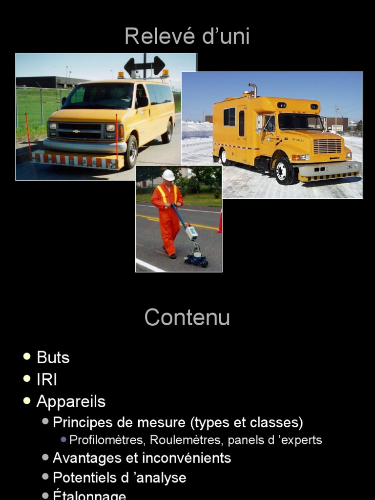 Cours Sur l'IRI | PDF | Métrologie