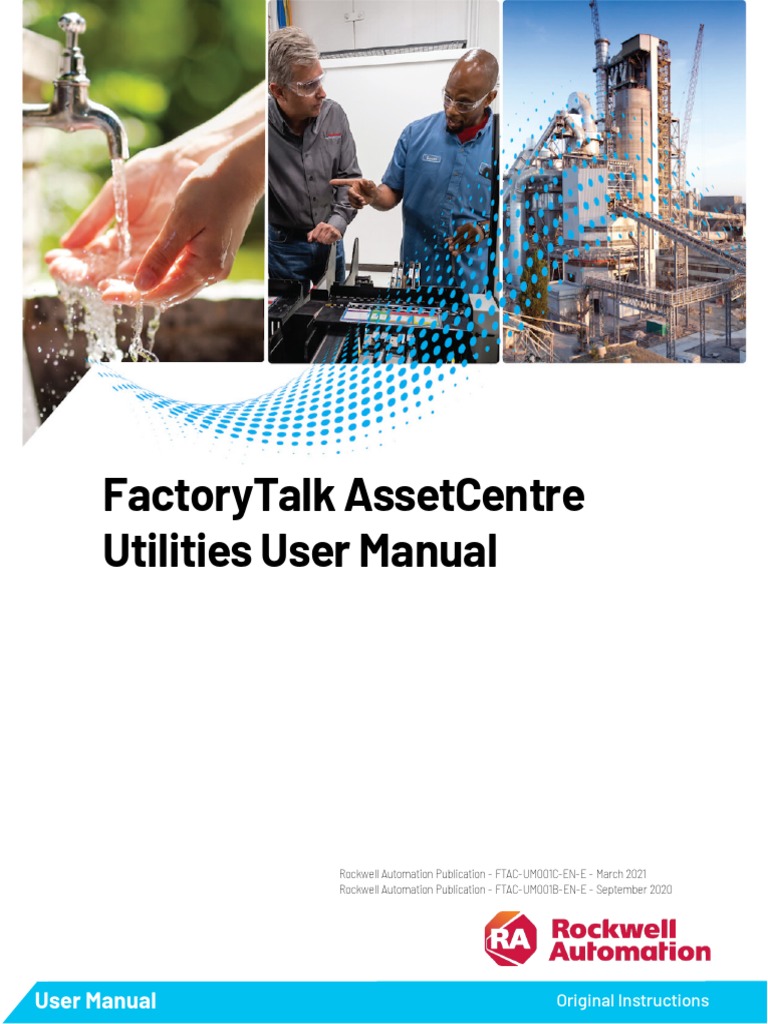 Factorytalk Assetcentre Utilities User Manual | PDF | Microsoft Sql Server | Databases