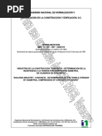 NMX C 077 1997 ONNCCE Agregados Granulom PDF | PDF