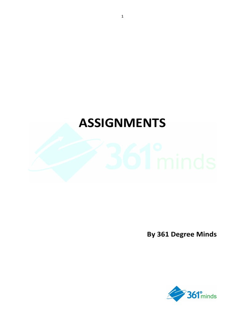 361 Assignment-Updated | PDF | Taxes | Percentage