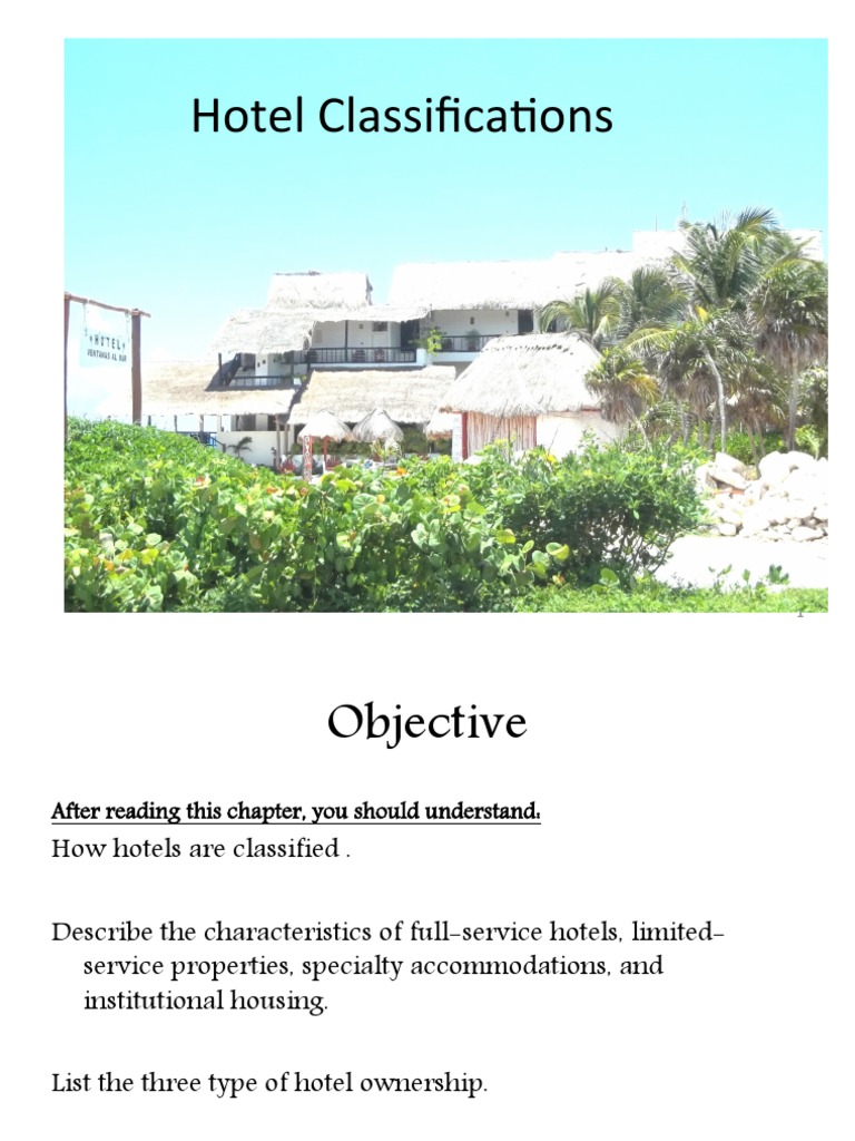 Module 1&2-Hotel Companies & Types of Organization | PDF | Hotel | Motel