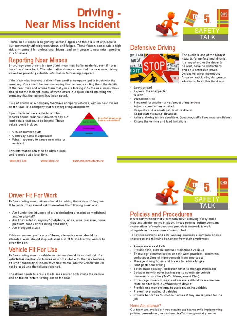 Driving Near Miss 2 | PDF | Traffic | Road