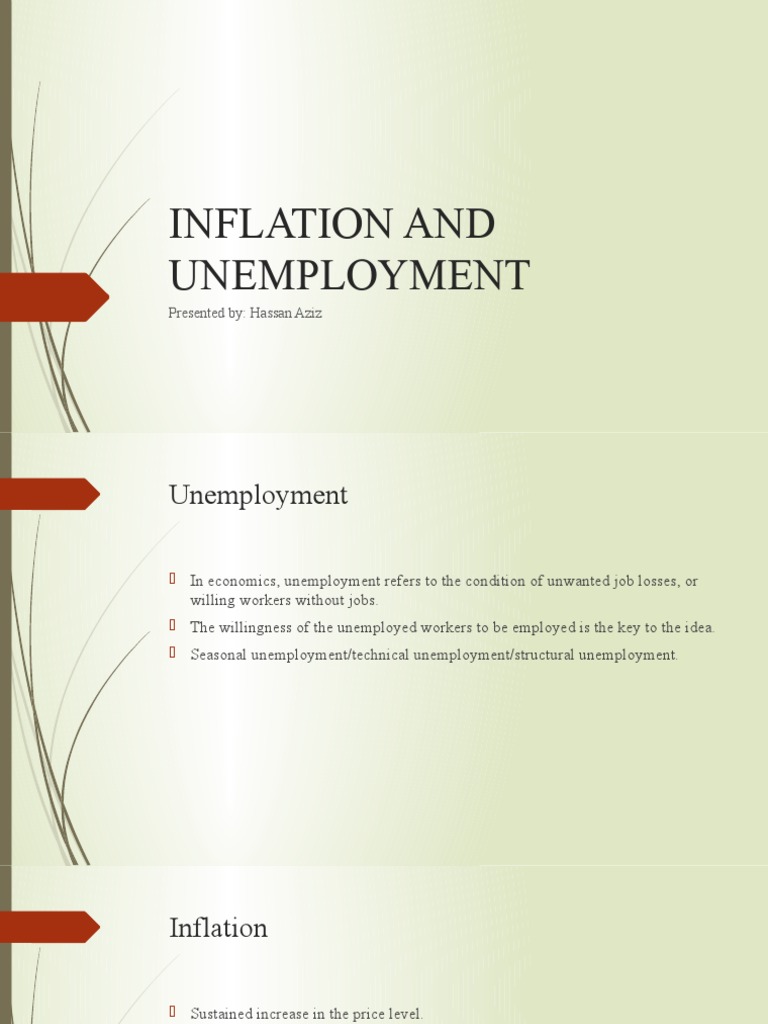 Inflation and Unemployment | PDF
