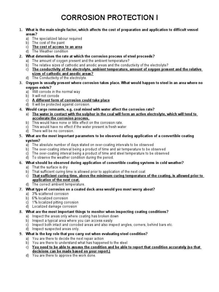 Corrosion Protection Techniques Explained | PDF | Corrosion | Materials
