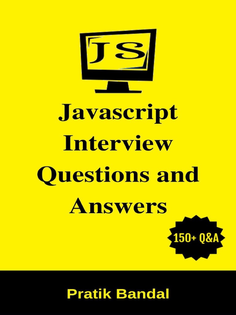 Javascript Interview Questions And Answers By Bandal Pratik Pdf Java Script Dynamic Web Page