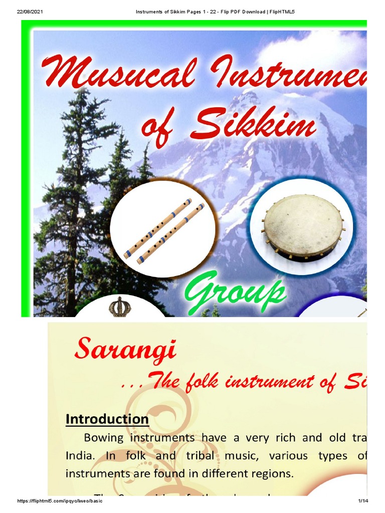 Instruments of Sikkim Pages 1 - 22 - Flip PDF Download - FlipHTML5 | PDF