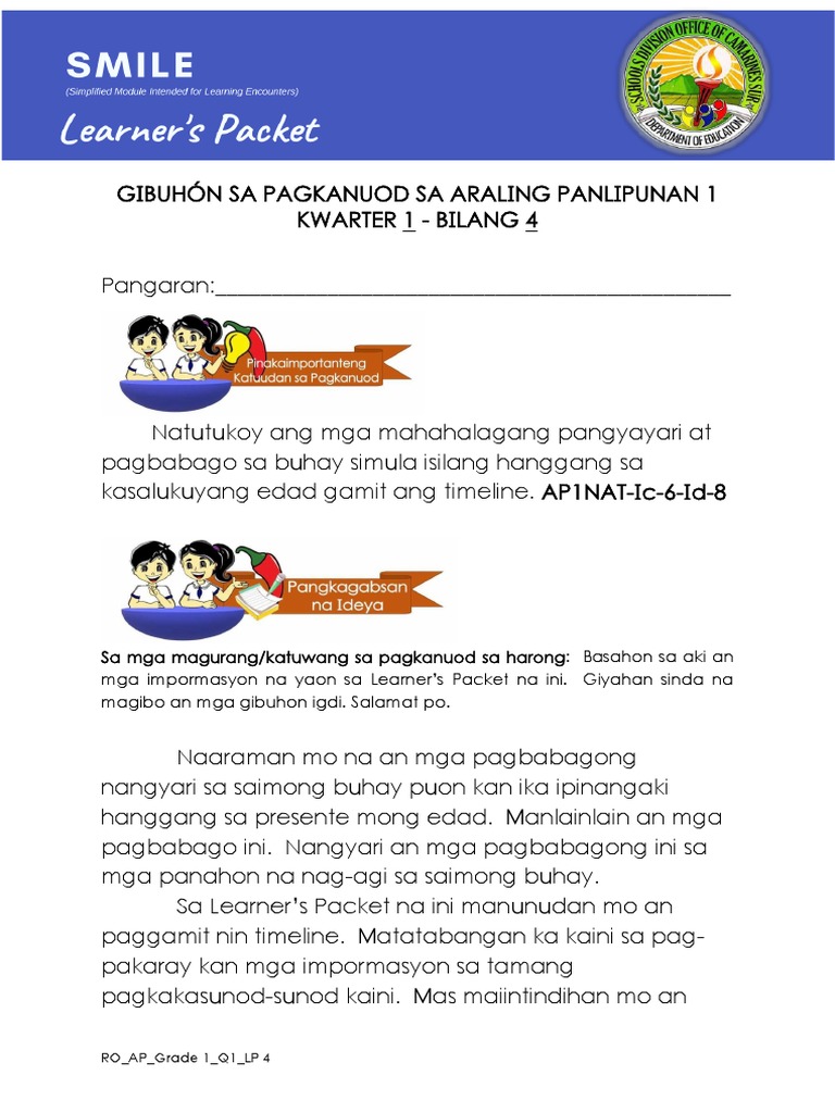 Ap1 Q1 Slp-4-Arteta | PDF