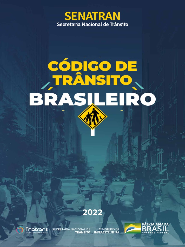 Código de Trânsito Brasileiro - CTB - 2022 | PDF | Tráfego | Polícia