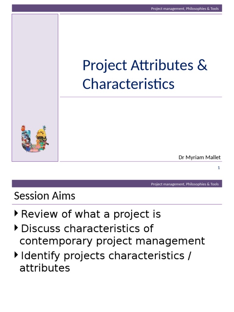 Project Attributes & Characteristics - Tagged | PDF | Project ...