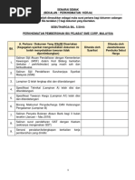 Lampiran A2 - Borang Pengisytiharan Maklumat Syarikat Dalam Perolehan Kerajaan | PDF
