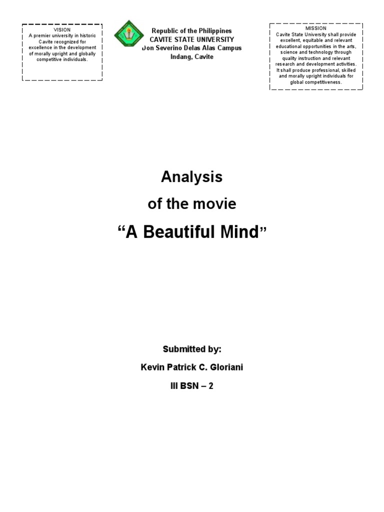 "A Beautiful Mind: Analysis of The Movie | PDF | Delusion | Paranoia