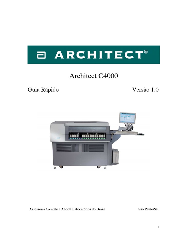Architect C4000 | PDF | Química | Informática