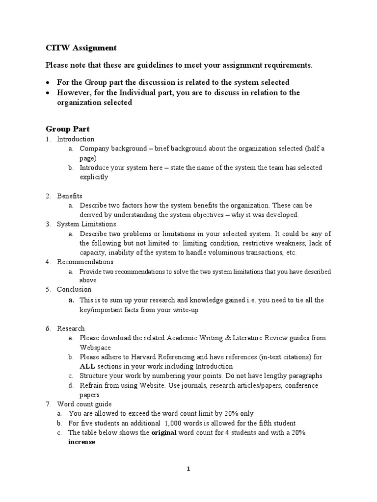 CITW Assignment Guide OBE | PDF | Solar Power | Data Center