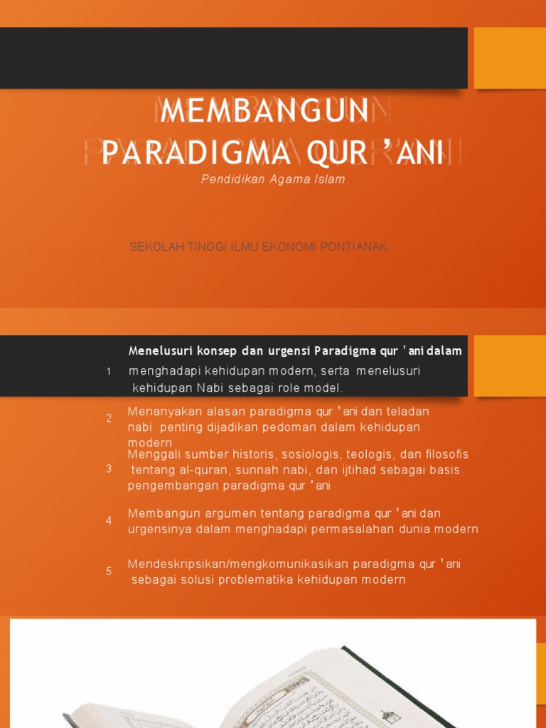 Bab V Bagaimana Membangun Paradigma Qurani | PDF | Ilmu Sosial | Filsafat