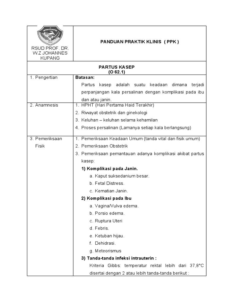 PPK Partus Kasep | PDF | Sains & Matematika