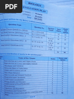 Class 12 Biology Chapter Weightage | PDF