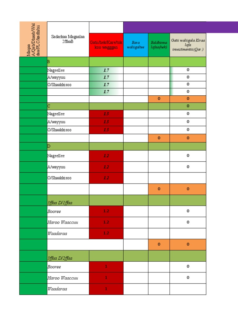 Chari Boru's Akkaan Qabiinsa Ragaa Trial | PDF
