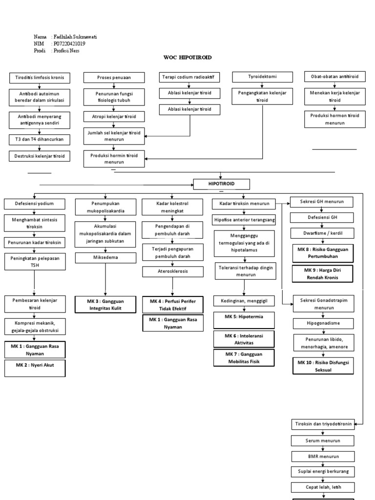 WOC Hipotiroid | PDF