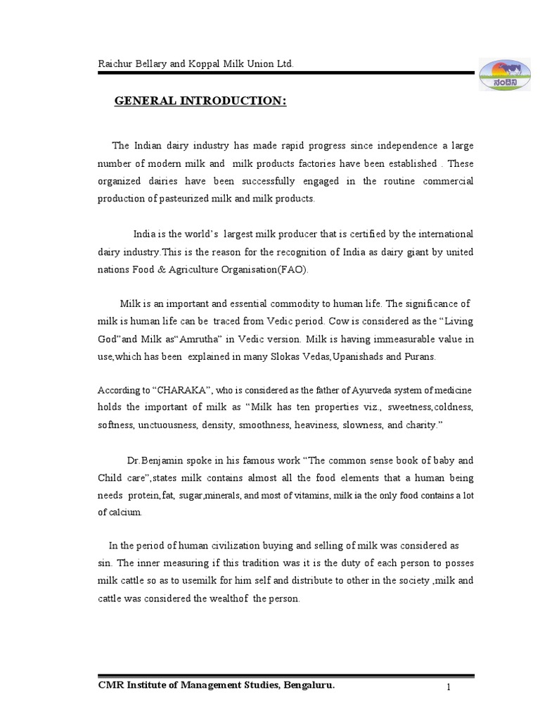 KMF Bellary Final14.8.2009 | PDF | Dairy | Milk