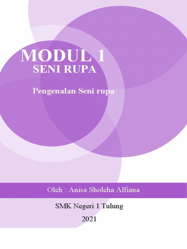 Modul Ajar Seni Rupa - 1 | PDF