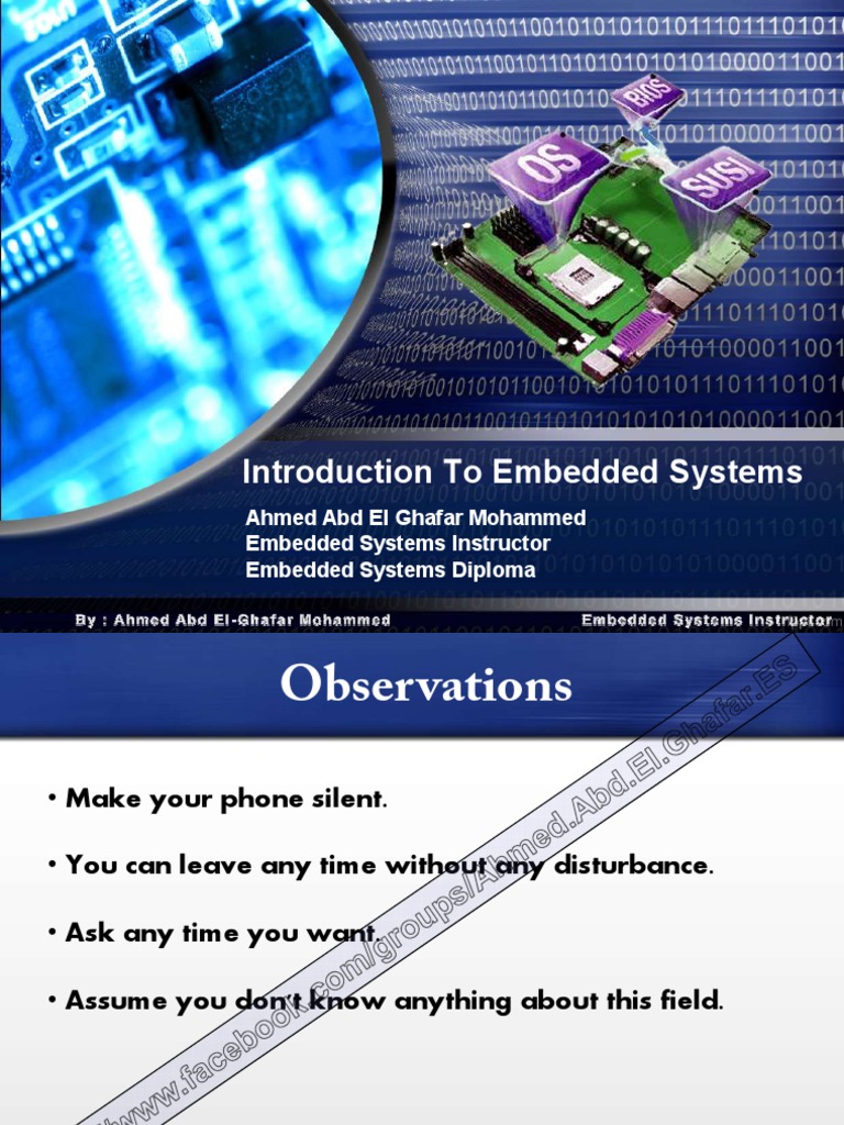 Introduction To Embedded Systems Part 1 | Download Free PDF | Embedded ...