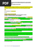 NEC4 Compensation Event Template | PDF