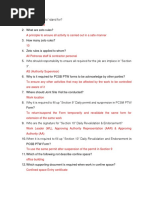 Sample Question & Answer For WMS Assessment | PDF | Occupational Safety ...