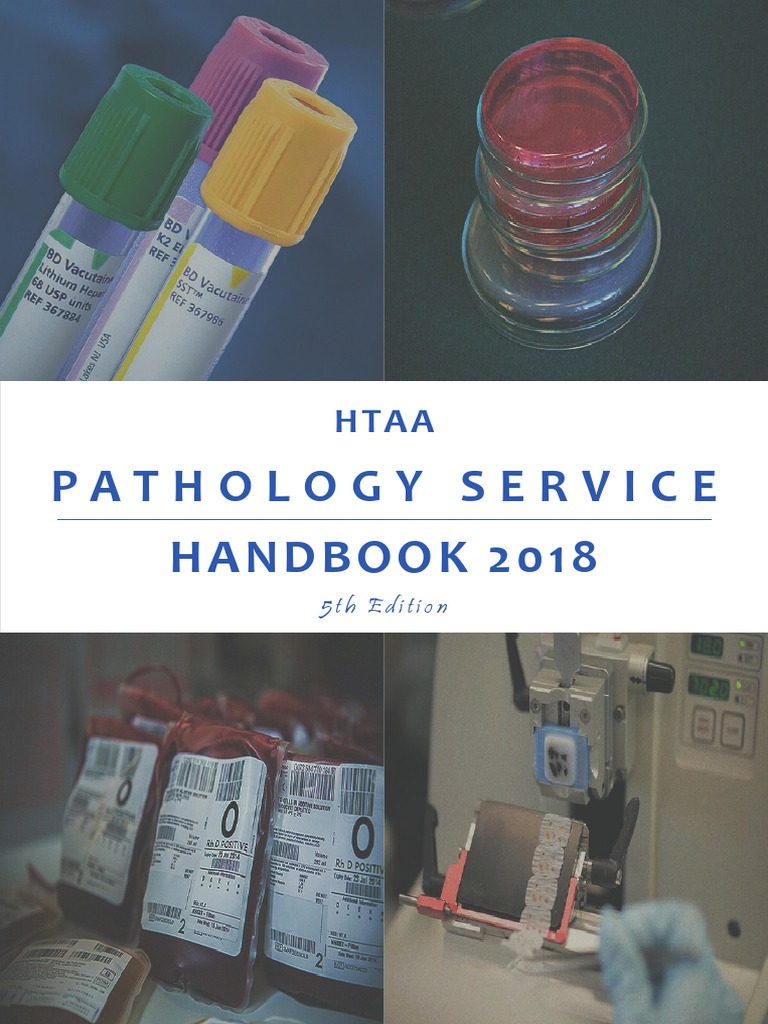Htaa Pathology Handbook 2018 | PDF | Medical Laboratory | Blood Transfusion