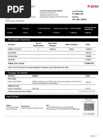 Jiofiber Postpaid Bill Format | PDF | Invoice | Banking Technology