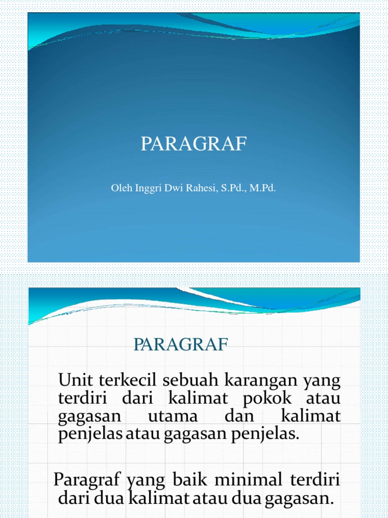 Materi 8 Paragraf | PDF