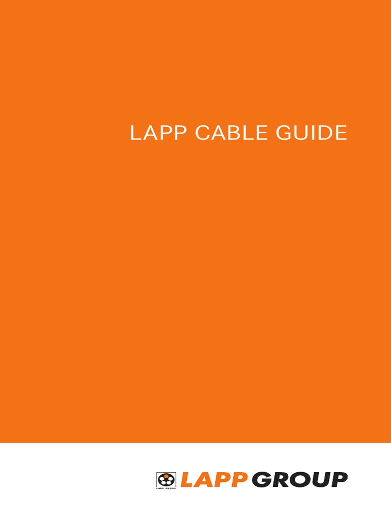 Lapp CableGuide | PDF | Wire | Electrical Connector