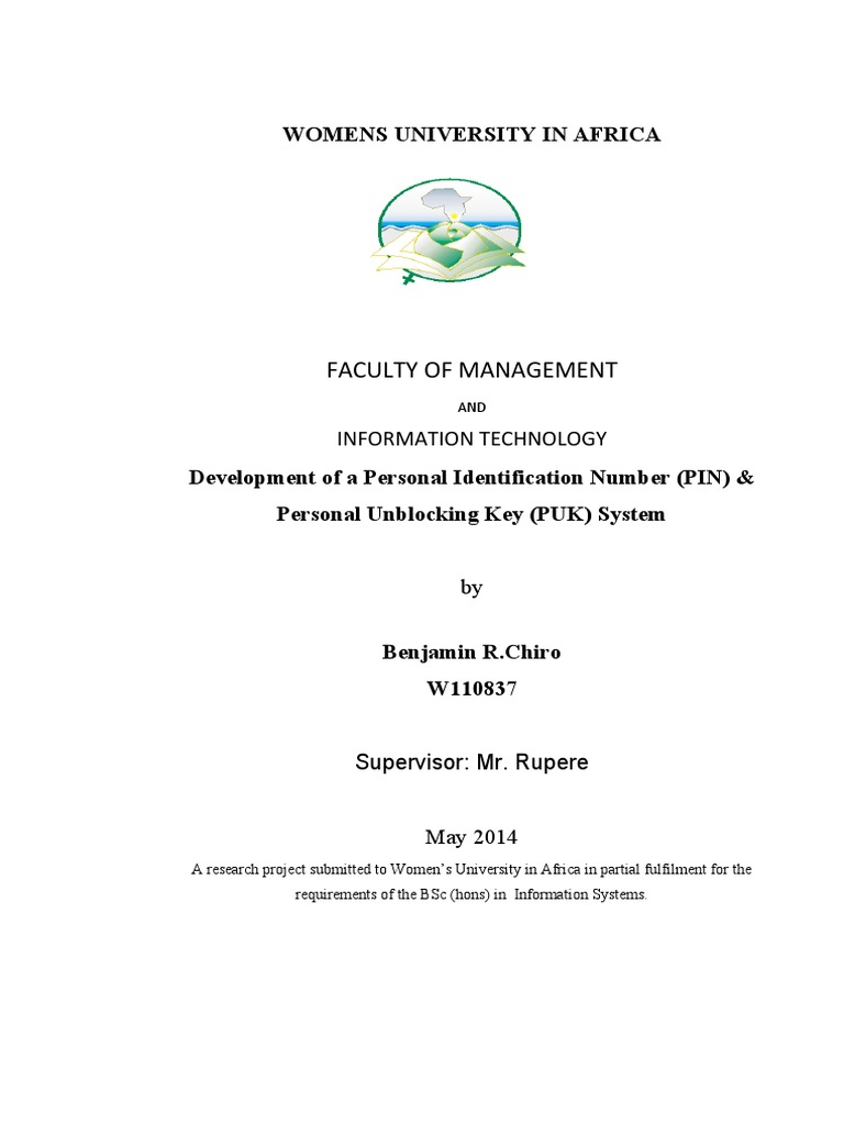 Pin and Puk System Final Final Project | Descargar gratis PDF ... Pin and Puk System Final Final Project | Descargar gratis PDF ...