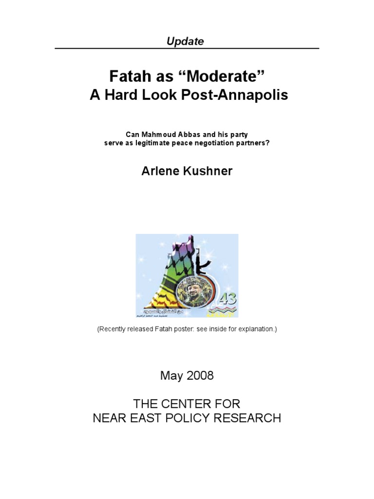 Fat Ah Moderate | PDF | Palestinian National Authority | Mahmoud Abbas