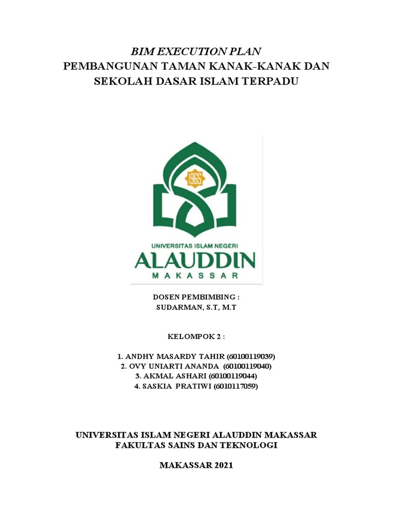 LAPORAN BIM EXECUTION PLAN KLPK2docx | PDF | Multi Core Processor | Computer Graphics