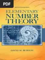David M. Burton - Elementary Number Theory, 5th Edition (2002) | PDF ...