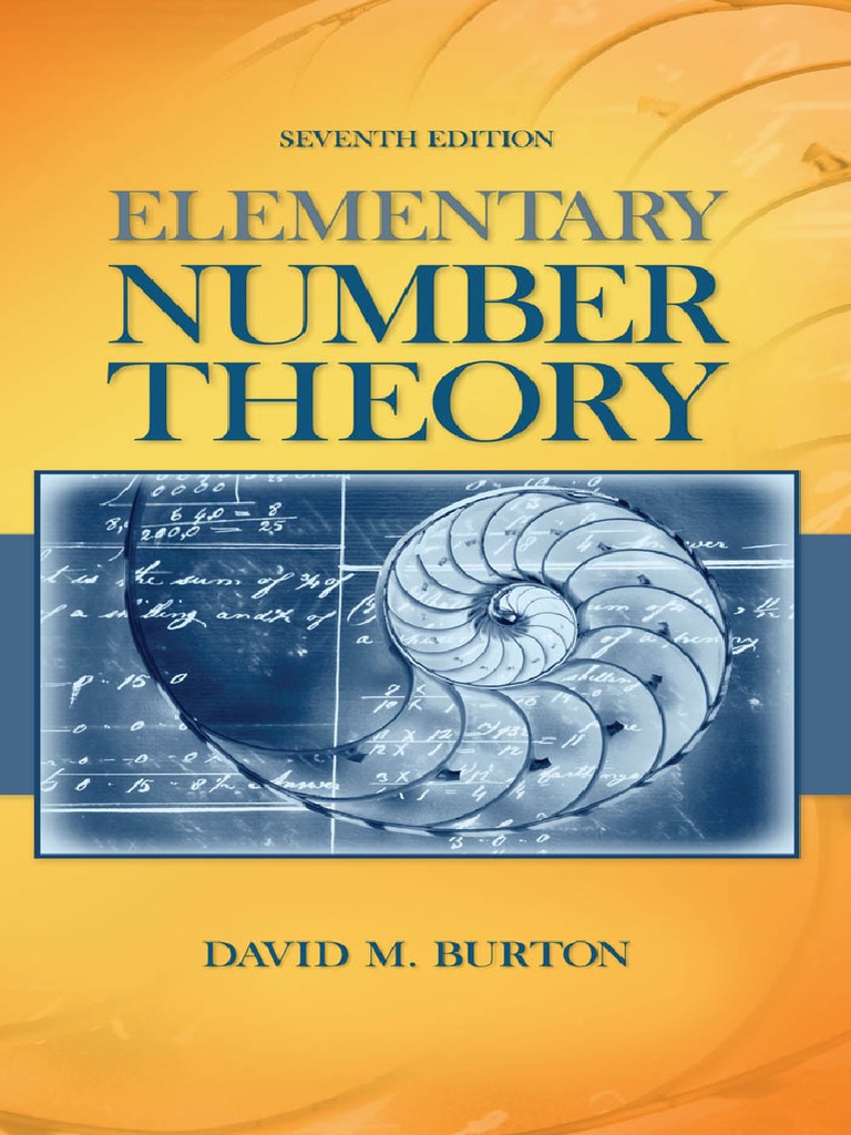 Elementary Number Theory 7th Edition | PDF