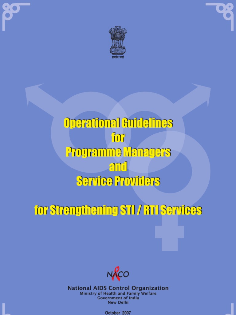 21 - Operational Guidelines STI RTI | Download Free PDF | Sexually ...
