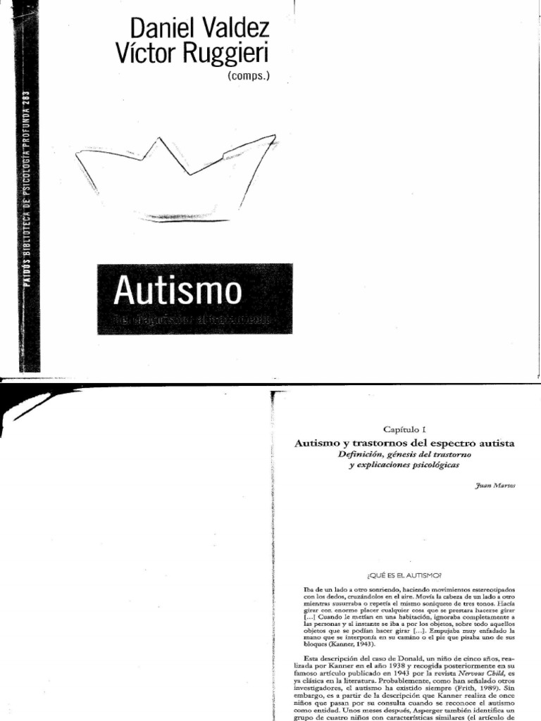 Daniel Valdez Victor Ruggieri - Autismo | PDF