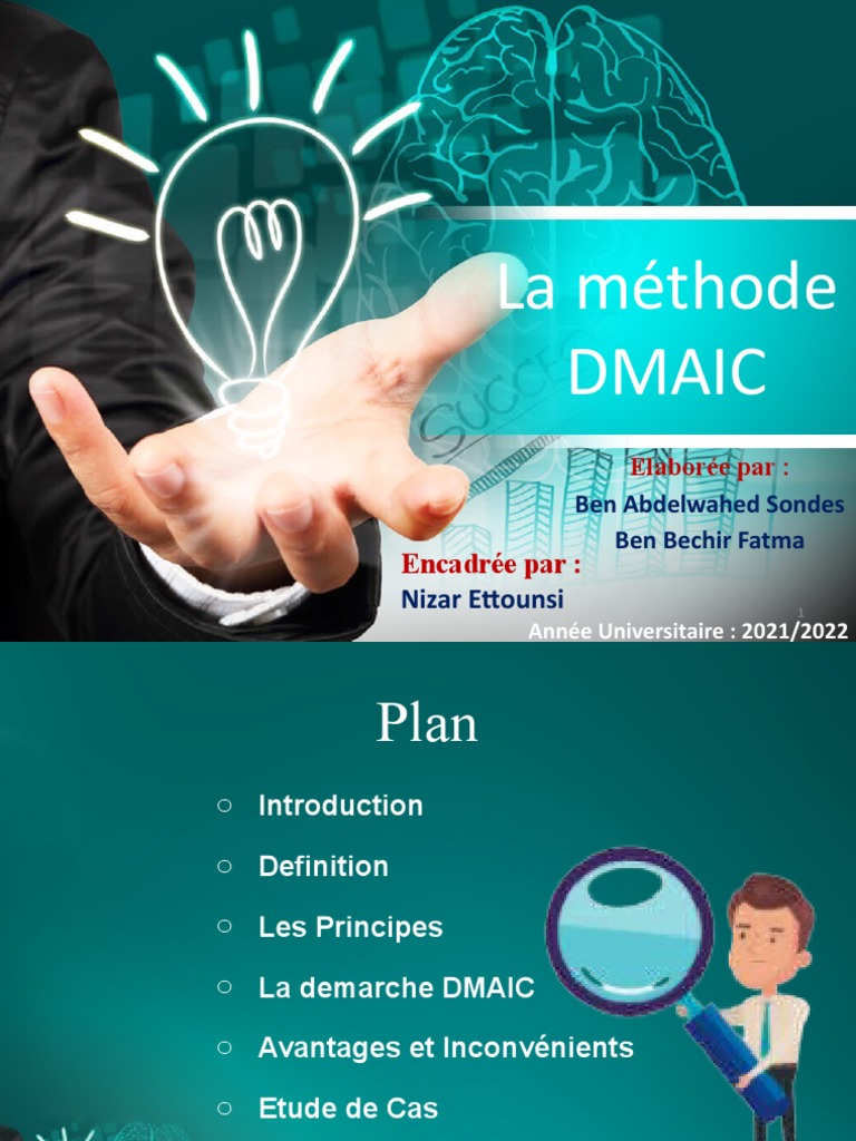 La Méthode Dmaic: Encadrée Par | PDF | Six Sigma
