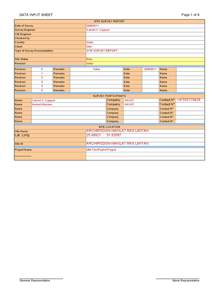 Archirodon-Nakilat Ras Laffan TSSR | PDF | Telecommunications ...