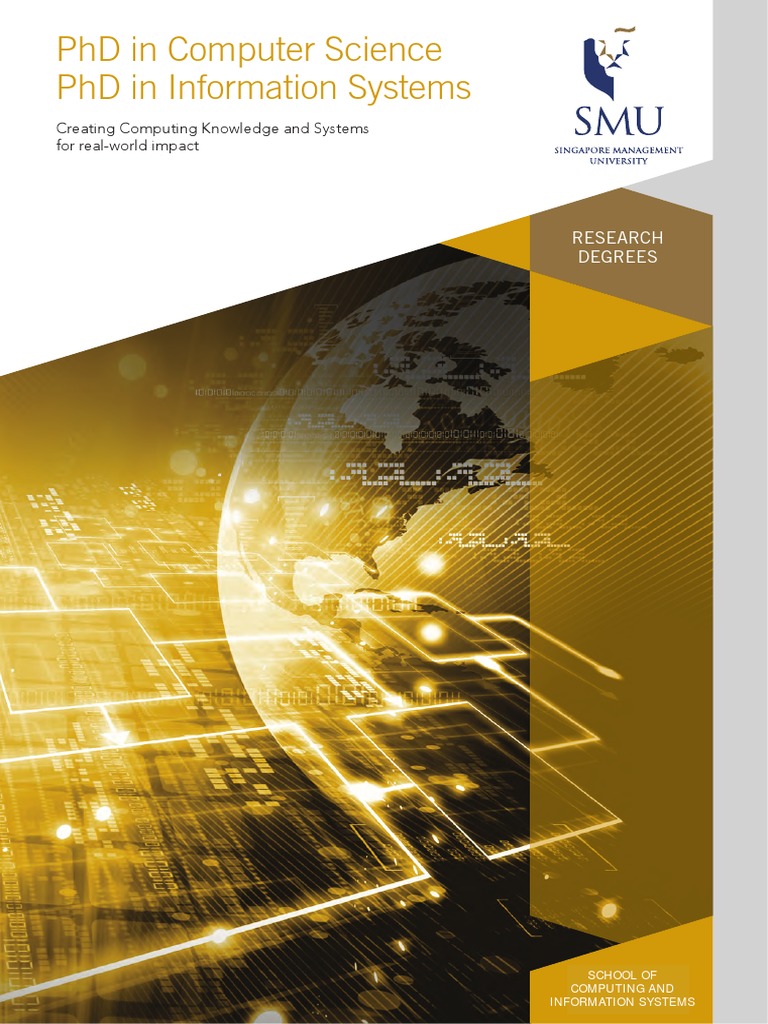 PHD Brochure 2021 v5 | PDF | Computing | Doctor Of Philosophy