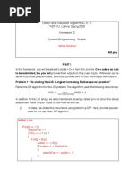 HW 4 Greedy and DP | PDF | Time Complexity | Algorithms